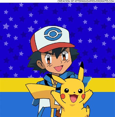 Pokemon Kit Para Imprimir Gratis Kits Para Imprimir Gratis
