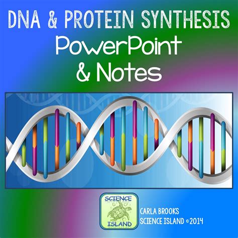 DNA And Protein Synthesis PowerPoint And Notes Print And Digital Powerpoint Lesson Teaching