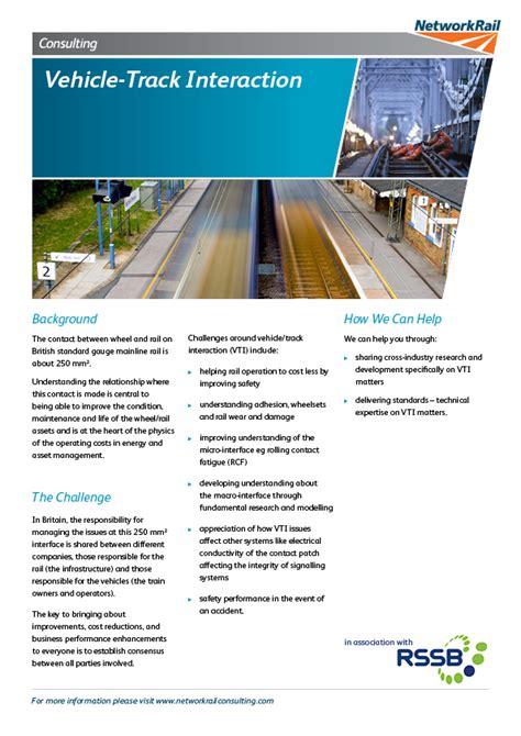 Vehicle Track Interaction