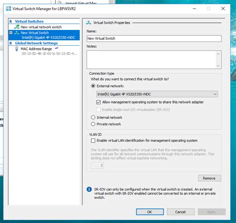 Hyper V Vm Cannot Ping Host But Can Ping All Other Network Networking Spiceworks Community