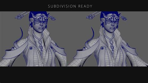 Artstation Warrior Viper Ning Maya And Unreal Resources