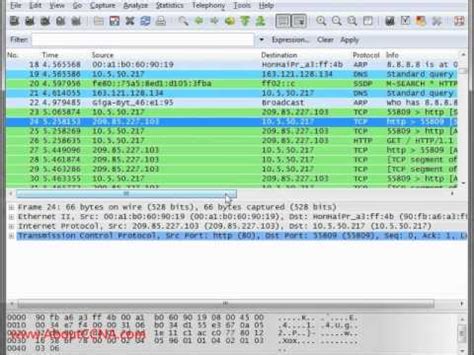 CCNA TCP And Protocols Practical Example Wireshark Simulation YouTube