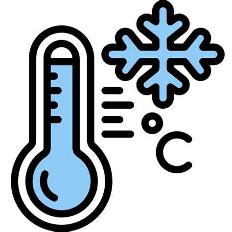 Iconos Gratuitos De Frío Diseñados Por Superarticons Temperatura