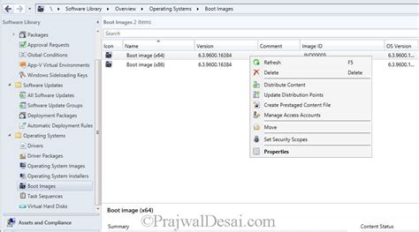 Boot Images And Distribution Point Configuration For OSD In SCCM R