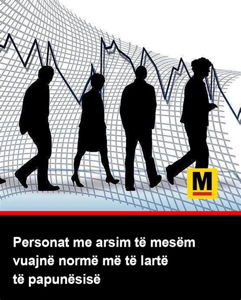 Në Shqipëri Forca E Punës Me Arsim Të Mesëm Ka Një Normë Papunësie Më