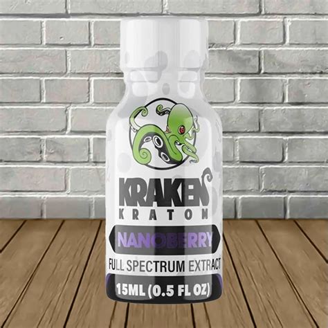 Kraken Kratom Nanoberry Full Spectrum Kratom Extract 15ml Tenvape