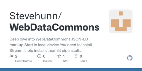 Github Stevehunnwebdatacommons Deep Dive Into Webdatacommons Json Ld Markup Start In Local