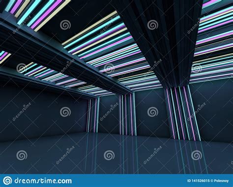 Abstract Modern Architecture Background 3d Rendering Stock Illustration Illustration Of Blank