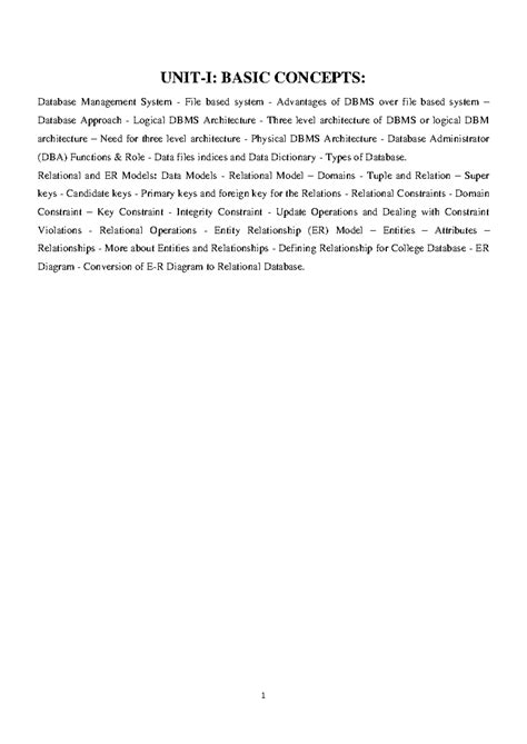 Bcom Computers 3rd Sem Rdbms Relational Data Base Management Sysem