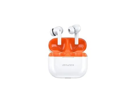 Slusalice I Mikrofoni Awei Bluetooth Slu Alice Bubice T Pro Belo Oran Lirs