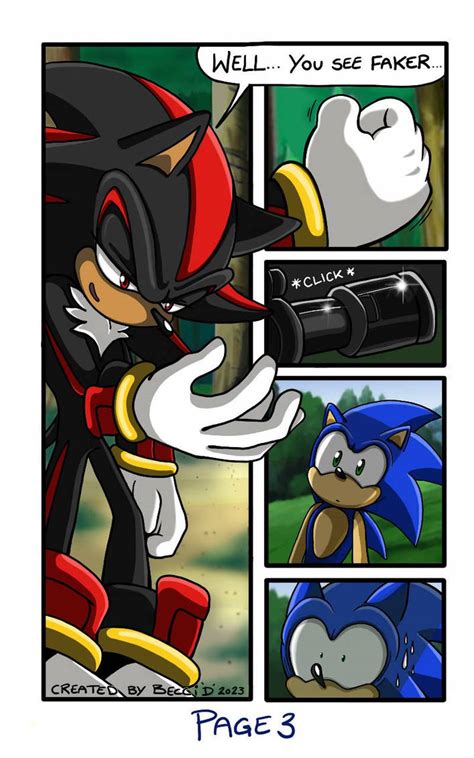 Sonic Mini Comic 2 Remastered Page 3 By Mysterious D On Deviantart