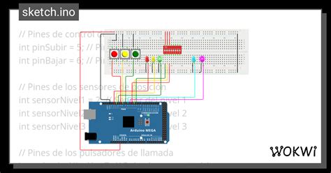 Ascensor Wokwi Esp32 Stm32 Arduino Simulator