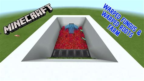How To Make A Easy Warped Fungus And Warped Roots Farm Minecraft