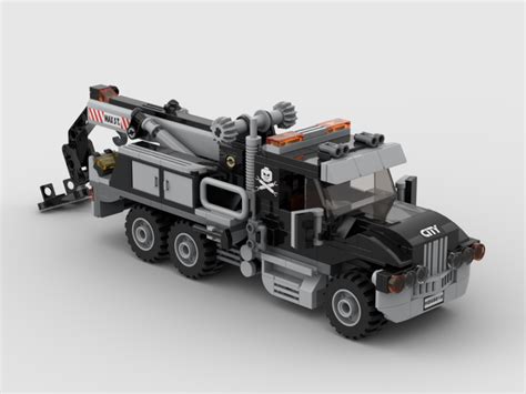 Lego Moc Tow Truck By Haulingbricks Rebrickable Build With Lego