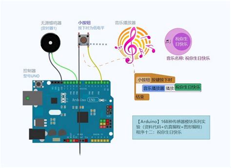 雕爷学编程Arduino动手做 有源和无源蜂鸣器模块 Makelog 造物记
