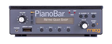 Moog Piano Bar Piano To Midi Conversion System With Case Retro Gear Shop