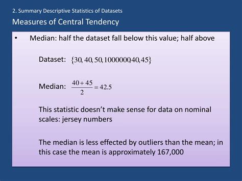 ppt lecture 1 basic descriptive statistics powerpoint presentation
