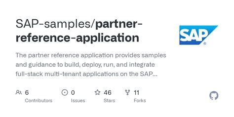 Github Sap Samples Partner Reference Application The Partner Reference Application Provides