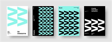 현대적인 브로셔 디자인 기하학적 책 표지 템플릿입니다 크리에이티브 포스터 레이아웃 기치 보고서 비즈니스 프레젠테이션 전단 배경