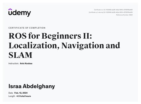 Israa Abdelghany On Linkedin Udemy Course Completion Certificate