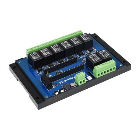 Modulo Rele 8 Canales Industrial Para Raspberry Pi Pico