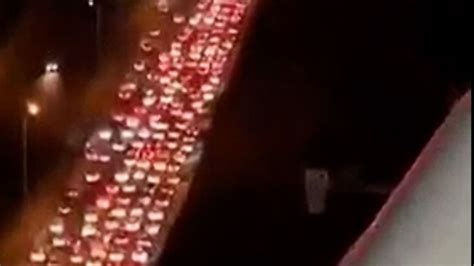 Rescue Helicopter Hits Tree And Crashes At Traffic Accident Scene In