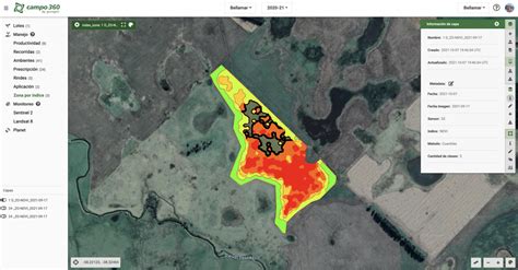 Zones By Index Customer Portal Geoagro