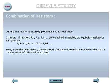 Current Electricity Series Parallel Ppt
