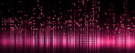 premium photo pink binary code on dark creating an atmosphere of data