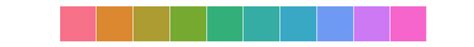 seaborn husl palette — seaborn 0 9 0 documentation