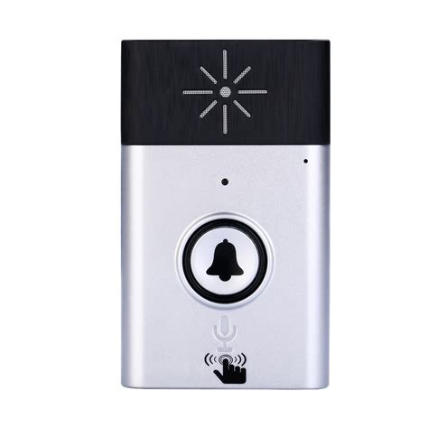 wireless voice intercom doorbell 2 way talk monito grandado