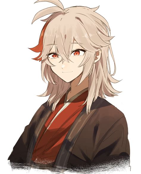 Kaedehara Kazuha Genshin Impact Drawn By Ryugenshin77 Danbooru