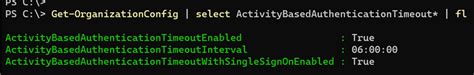 Ende Von Activity Based Authentication Timeout In Outlook Im Web