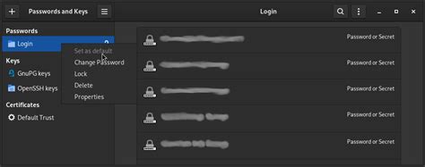 How Do I Make Gnomes Login Keyring Unlock On A Regular Password Login In Fedora Unix