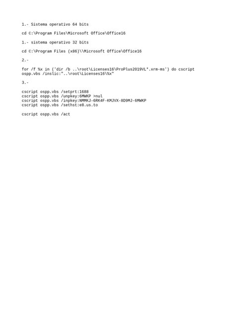 Activador Office 2016 Cmd Pdf