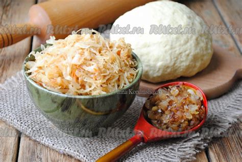 Начинка из квашеной капусты для вареников 10 фото в рецепте