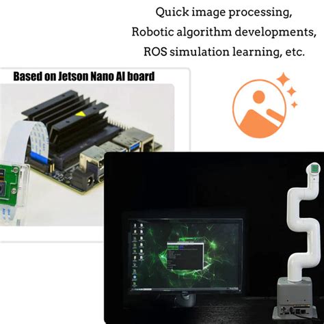 Mycobot 280 Jetson Nano 6 Dof Collaborative Robot Jetson Nano Versio