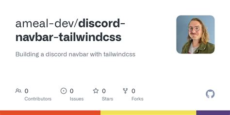GitHub Ameal Dev Discord Navbar Tailwindcss Building A Discord