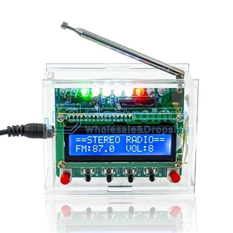 RDA LCD FM Radio DIY Kit JH B B Wholesale Dropship Online Store