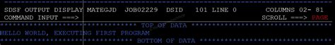 run jcl for cobol program