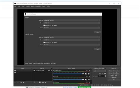 BUG Decklink Crash When Start Output And Preview Output At The Same Time Issue 2716