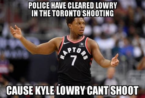 Kyle Lowry Safe In Toronto R Nbamemes