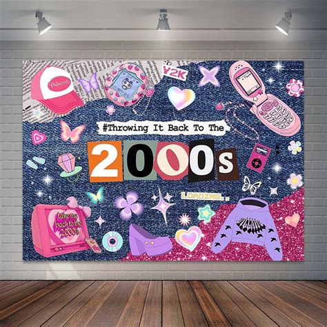 Joliaco Early 2000s Backdrop Y2k Theme Diamond Denim Photography
