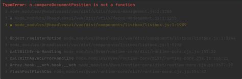 paredocumentposition is not a function · issue 524 · capricorn86