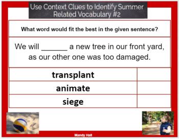 Google Slides Vocabulary Bundle By MandM Creations TPT