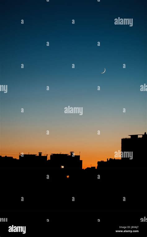 A warm summer evening in the city Stock Photo - Alamy