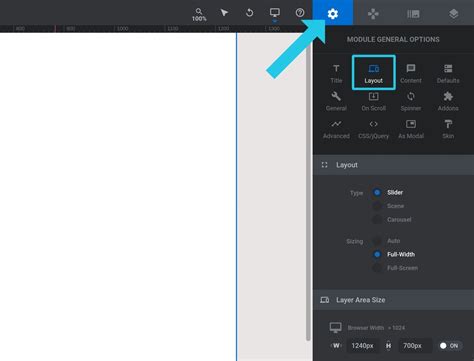 Slider Revolution Manual Module Layout Layer Area Sizing