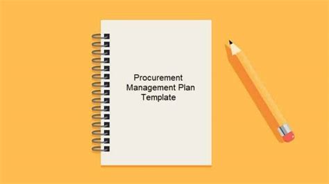 Procurement Management Plan Template Free Download ProjectPractical Com