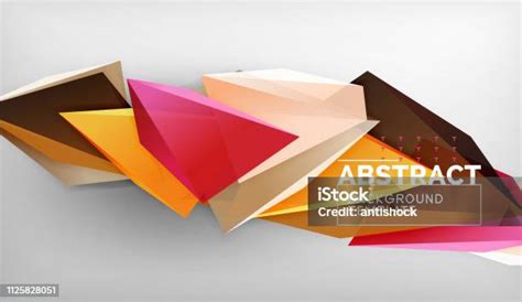 3d 삼각 도형 추상적인 배경 회색 배경 사업 또는 하이테크 개념적 벽지 색상 삼각형 구성 0명에 대한 스톡 벡터 아트 및 기타