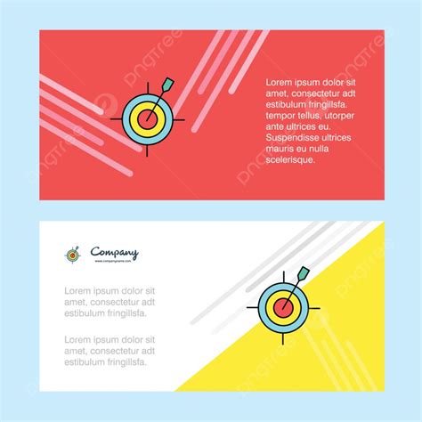 Dart Game Abstract Corporate Business Banner Template Template Download On Pngtree